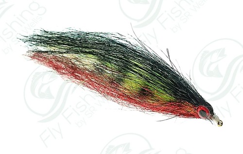 3 UV Perch FRY Flies MINNOWS LURES Trout Parr STREAMERS Fly Fishing ...