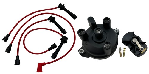 Distributor Cap Rotor Ignition Wires FOR 90-00 Carry Truck Every Jimny ...