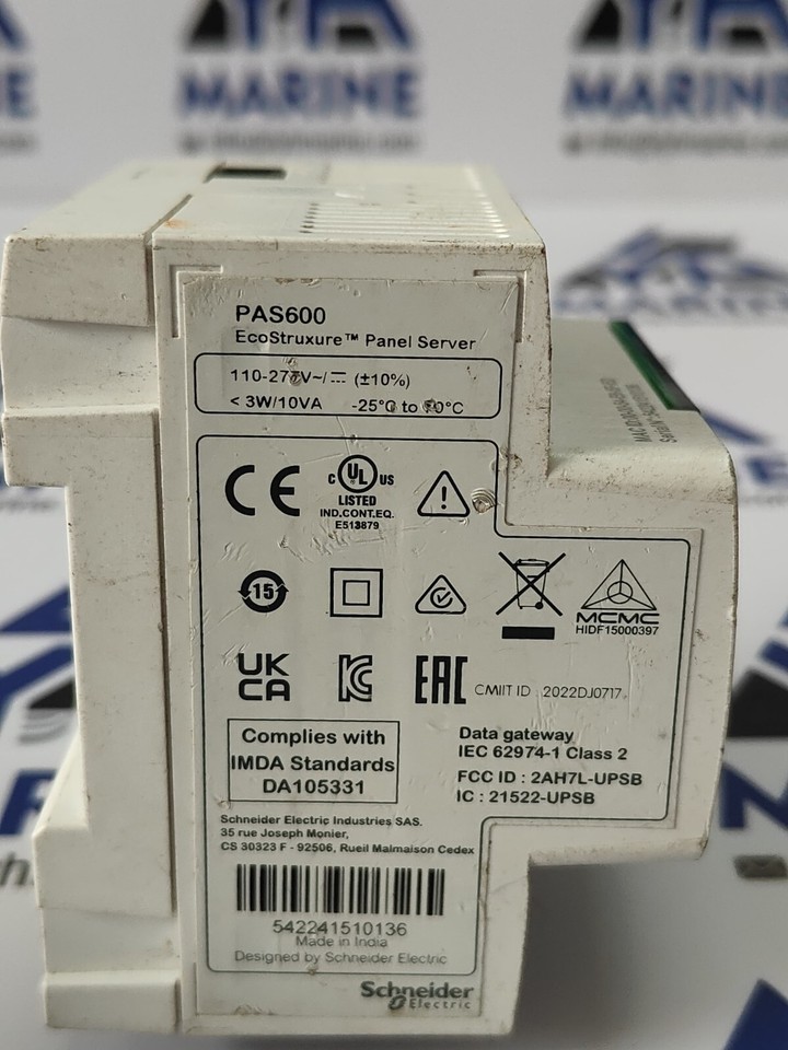 SCHNEIDER ELECTRIC PAS600 PANEL ECOSTRUXURE PANEL SERVER | eBay