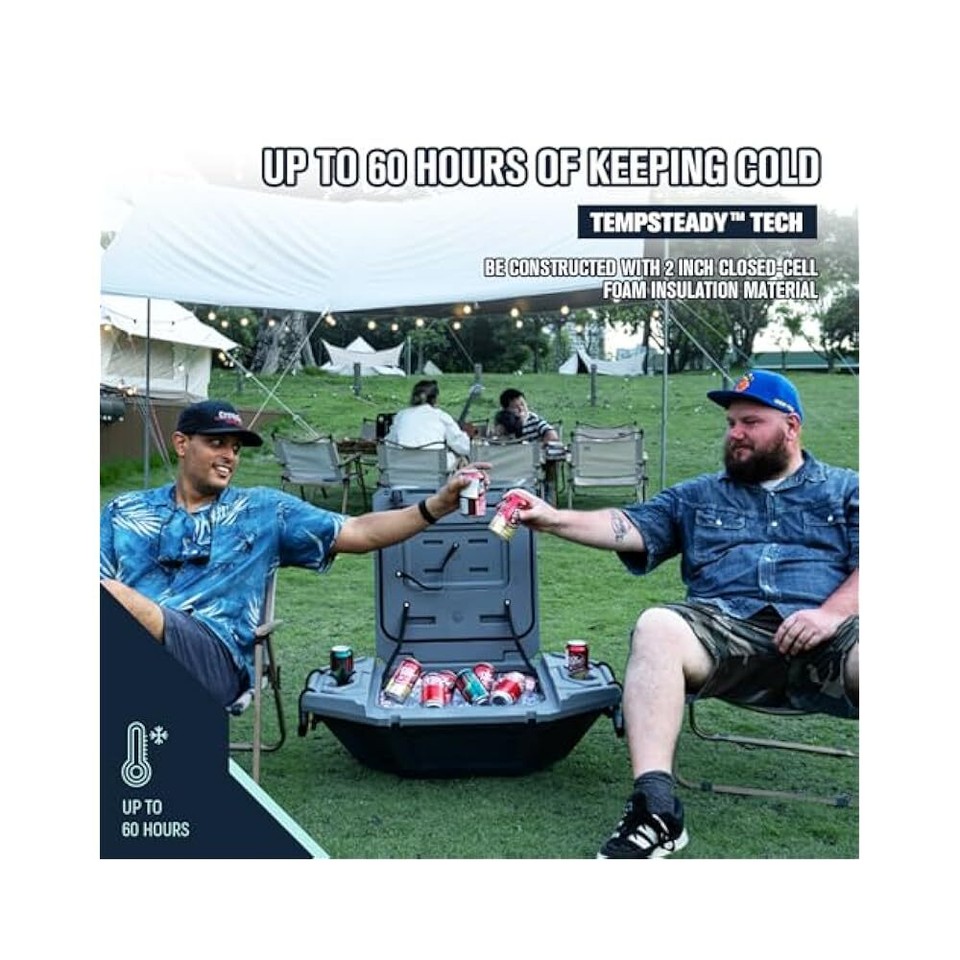 32QT Ice Chest, Floating Cooler for Lake, River, Kayak, Boat & Pool Fun ...