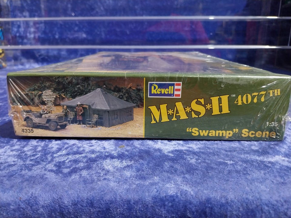 Revell Model Kit Factory Sealed 1/35 M.A.S.H. Mash 4077th Swamp Scene ...