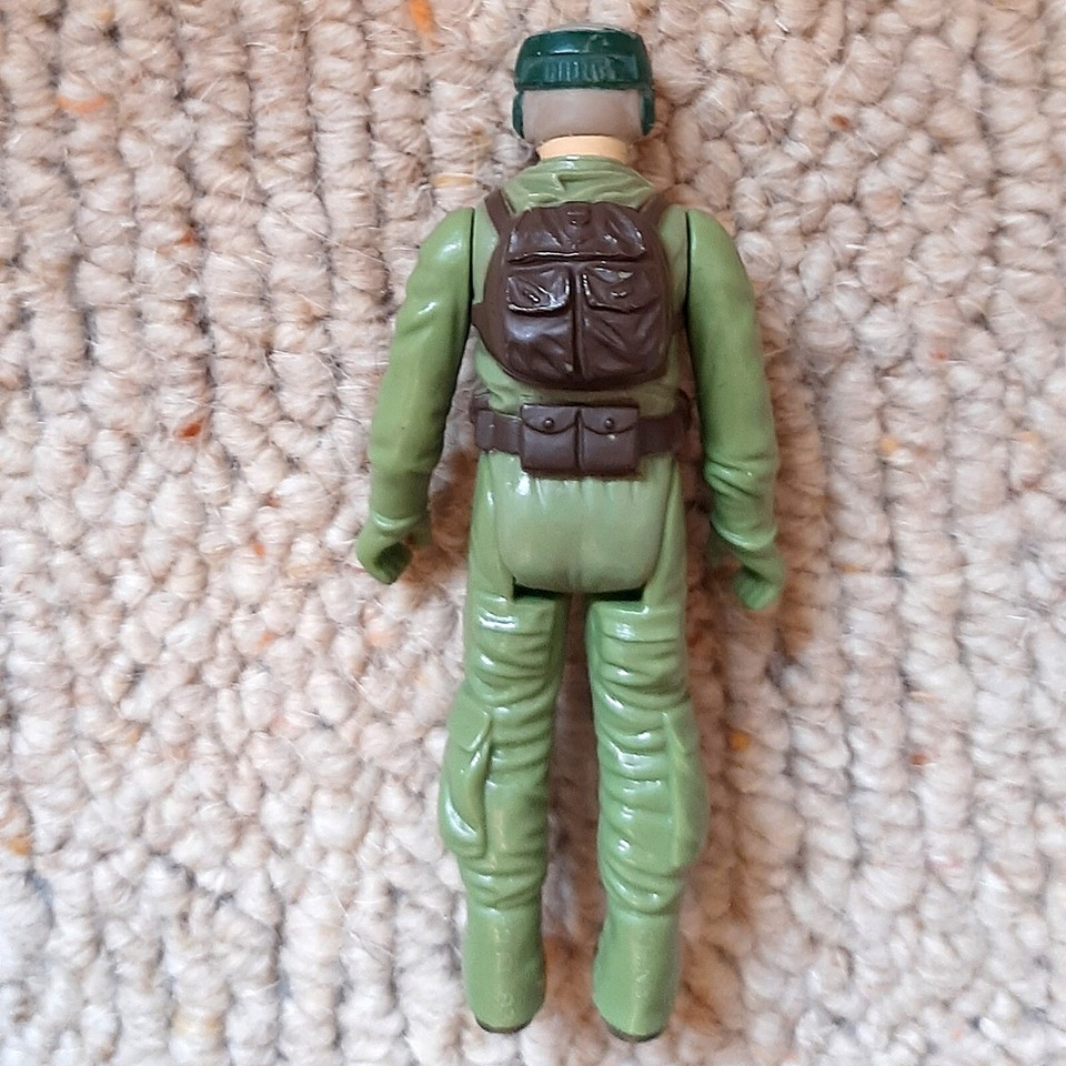 #61 - Rebel Commander Soldier - 1980's Original Kenner Star Wars Action ...
