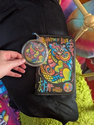 Lisa Frank Vintage Holographic Dragon Mini Planner | eBay