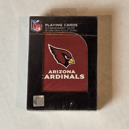 NFL Licensed ARIZONA CARDINALS Diamond Plate Playing Cards NEW | eBay