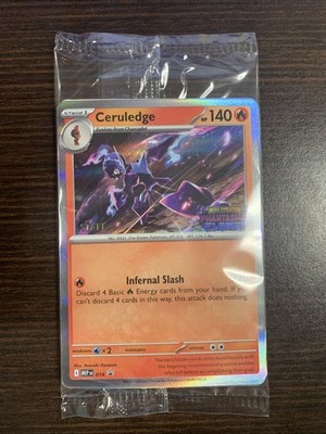 Phantasmal Flames Prerelease STAFF Promo Pack SEALED Pokémon TCG | eBay