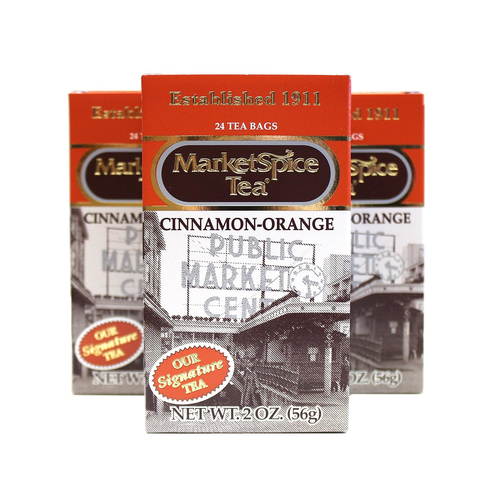 Market Spice Cinnamon-Orange Tea Bag, 24-Count (Pack of 3) 744759327482 ...