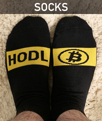 Bitcoin HODL Socks - Cryptocurrency Crypto Socks | eBay