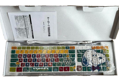 Rare Snoopy Keyboard Peanuts Lottery Limited Universal Studios Japan ...