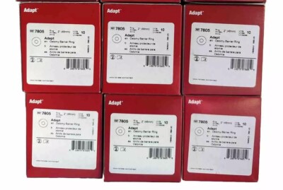 6 Hollister 7805 Adapt 2" Ostomy Barrier Ring Moldable 10 Units per Box ...
