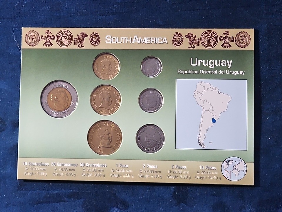 Littleton World Coin Set Uruguay | eBay