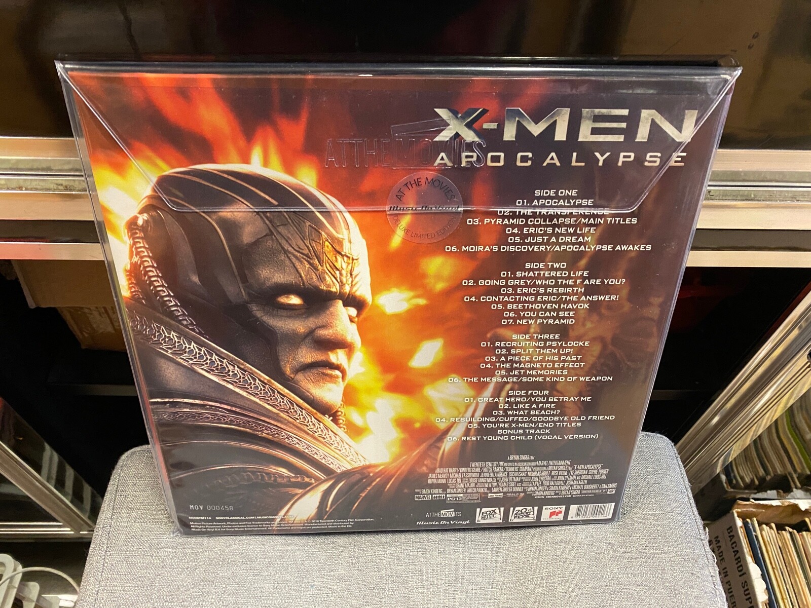 X-Men: Apocalypse [Original Motion Picture Soundtrack] [Orange Vinyl ...