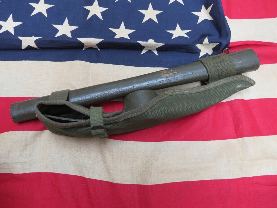 1951 Korean War US ARMY Pick Mattock Axe with Carrier Cover Case ...