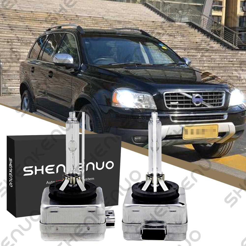 6000K WHITE HID Xenon Headlight Bulb for Volvo XC90 2007-2012 Low Beams ...
