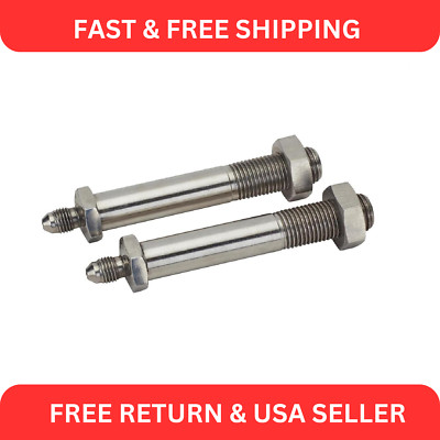 Speedway Motors Stainless Thru-Frame Brake Line Fittings, 2-3/4" Max ...