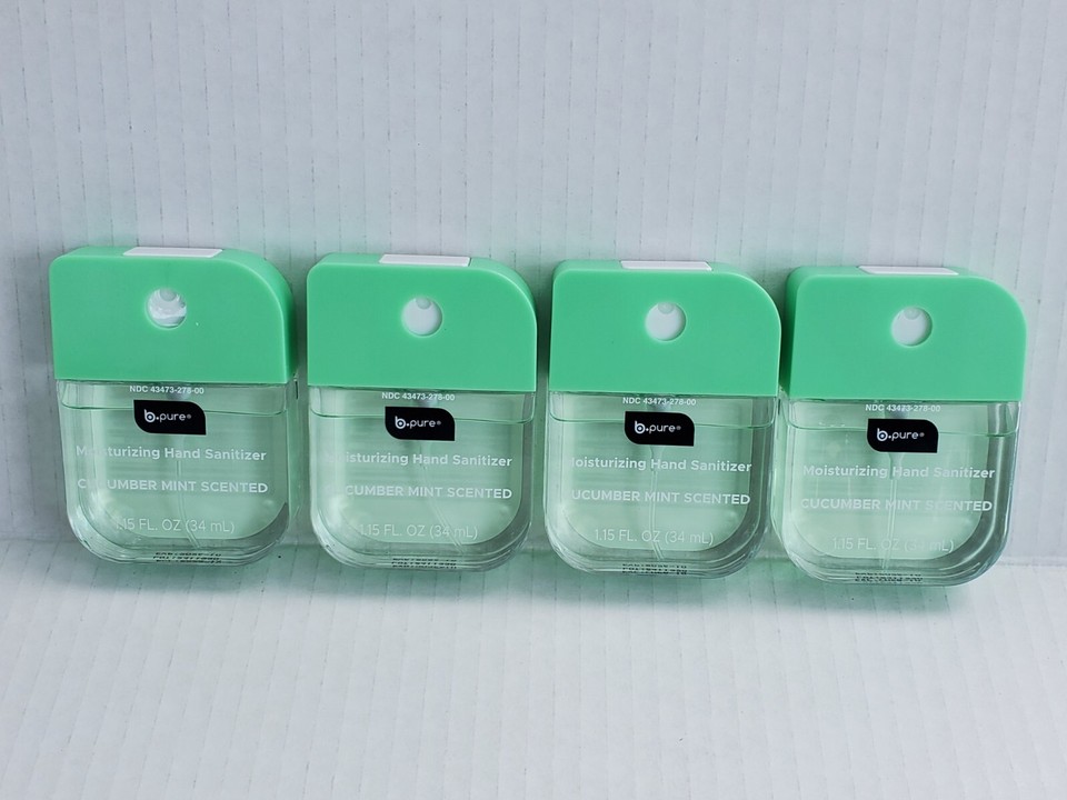 4 B-PURE MIST HAND SANITIZER SPRAYS ! POPULAR ON TIK TOK! Watermelon ...