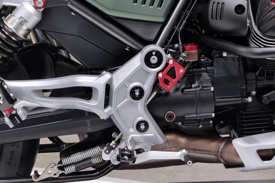 CNC Caps Chassis Moto Guzzi V85 Tt 2021 E5 Noir | eBay