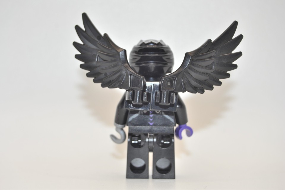 LEGO Figur Minifigur Minifigures LEGENDS OF CHIMA Razar Flat Silver ...