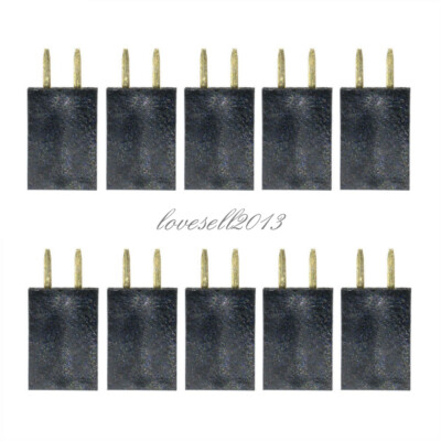 20PCS NEW Single Row 1x2 Pins 2.54mm Pitch Female Header Straight ...