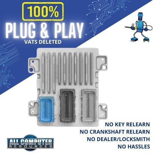 2016 Chevrolet Suburban 6.0L 12643636 ECU ECM PCM Computer VATS DELETE ...