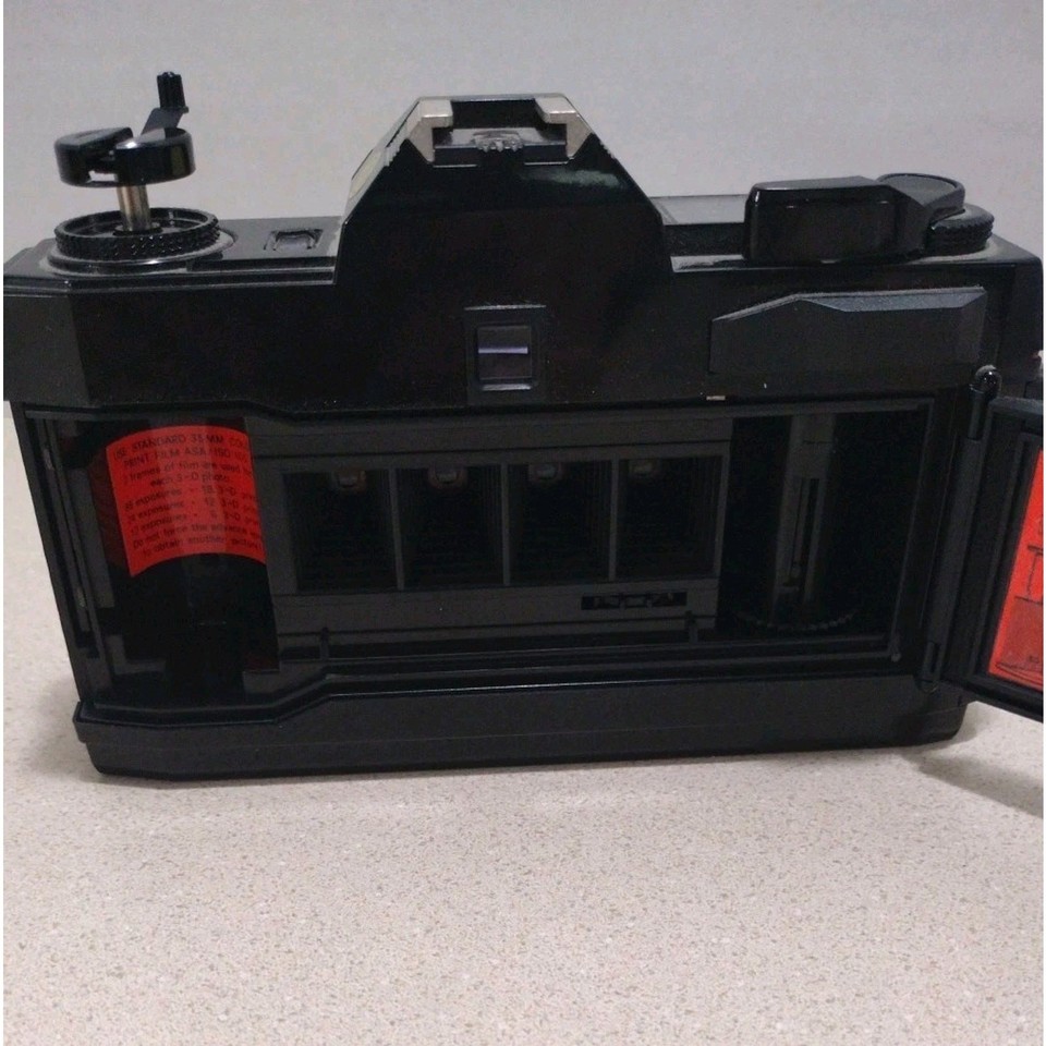 Nishika N8000 35mm 3D Camera Tested & Working With My Manual & Inserts ...