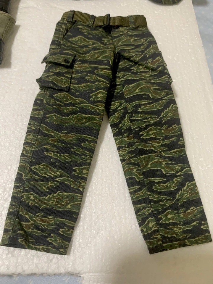 1/6 Scale Tiger Stripe US Army MACV-SOG ARVN Vietnam Era Uniform Gear ...
