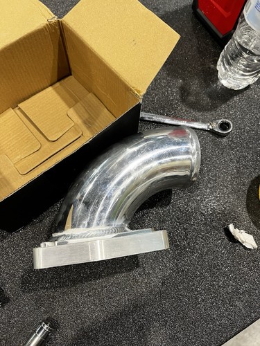 05+ 6.0 Powerstroke Polished Intake Elbow | eBay