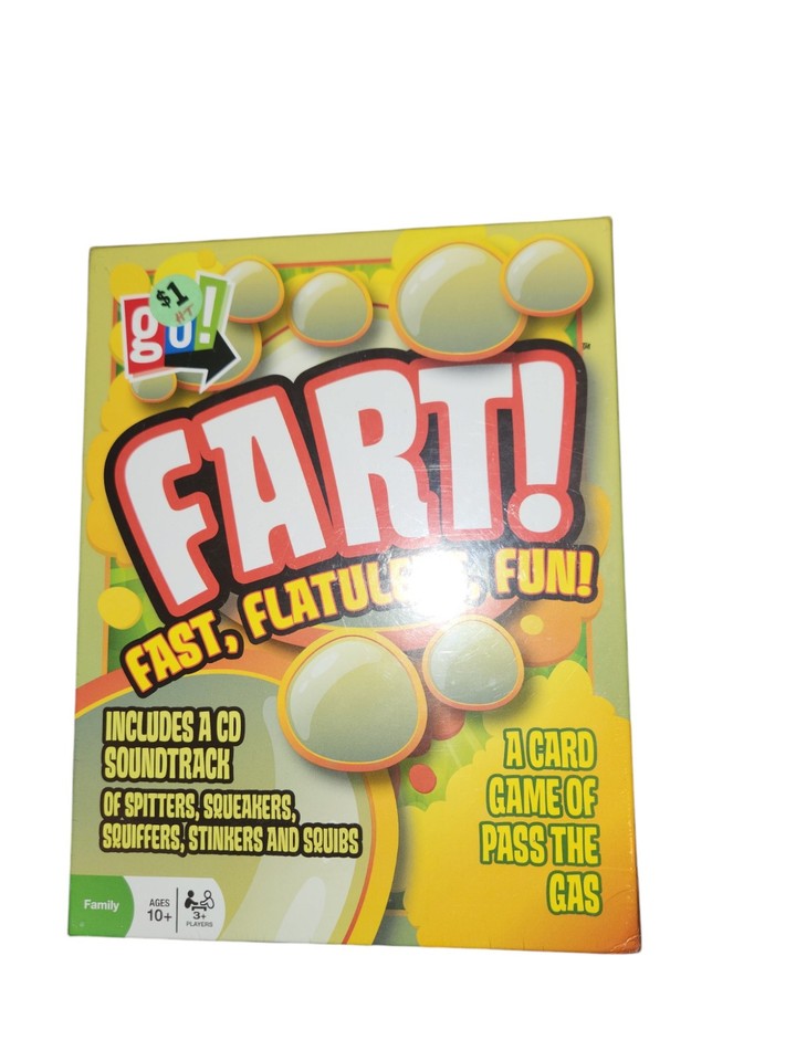 FART! The Fast 'n' Flatulent card game w/ Sound-Effects CD | eBay