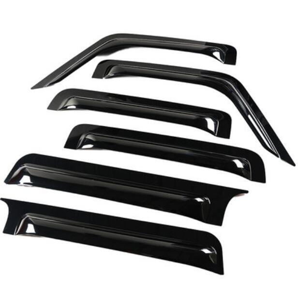 Black Window Visor Vent Shades Sun Rain Guard For Mercedes-Benz G-Class ...