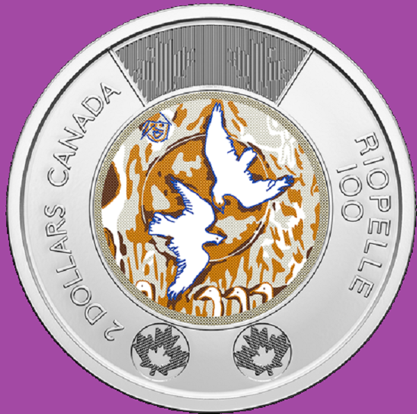 Set of 11 2017 to 2024 Canada Colored Toonie Coins i/c Glow-in-the-Dark ...