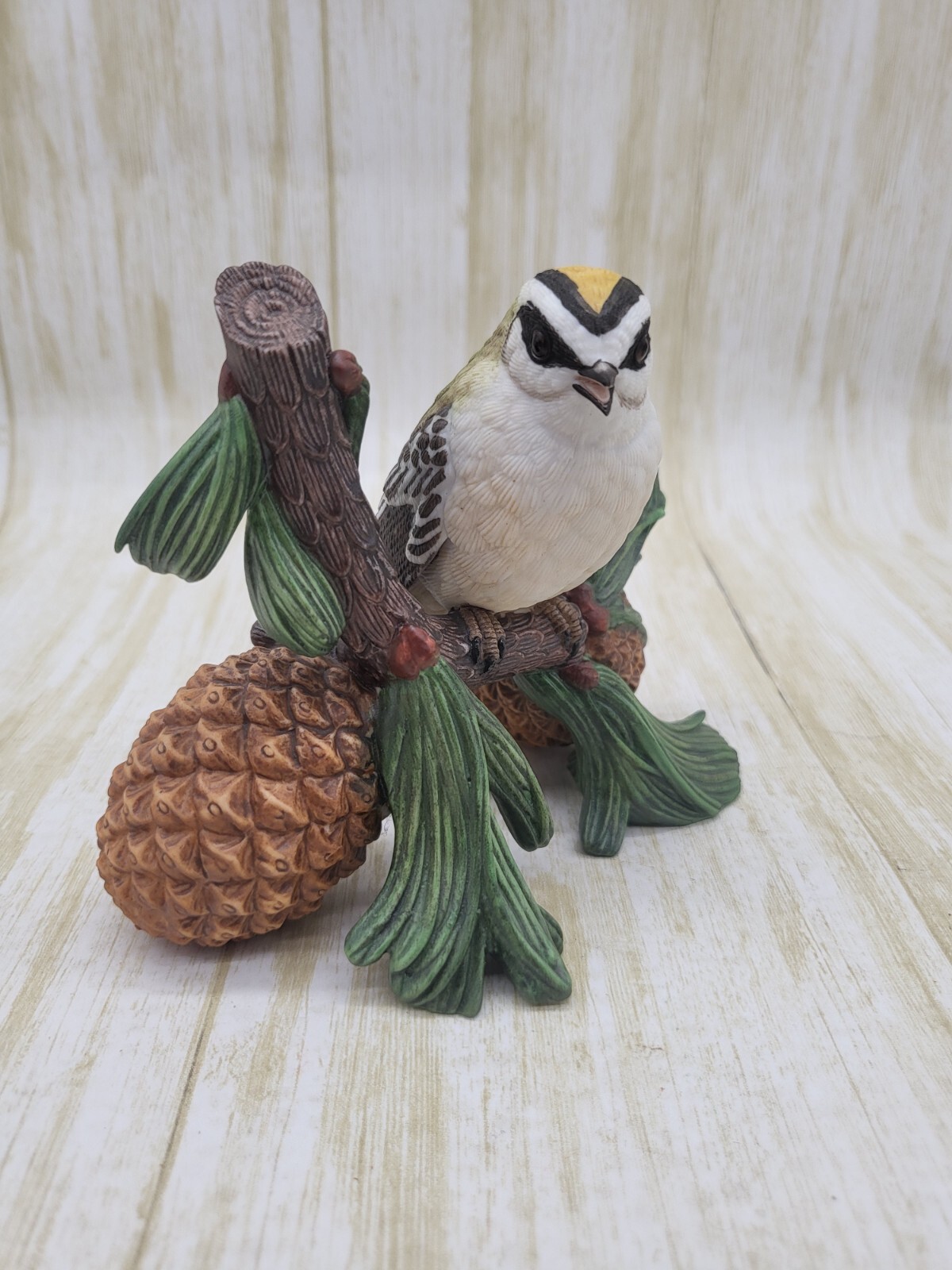 Lenox Garden Bird Collection 1995 Golden Crowned Kinglet New in Box w ...