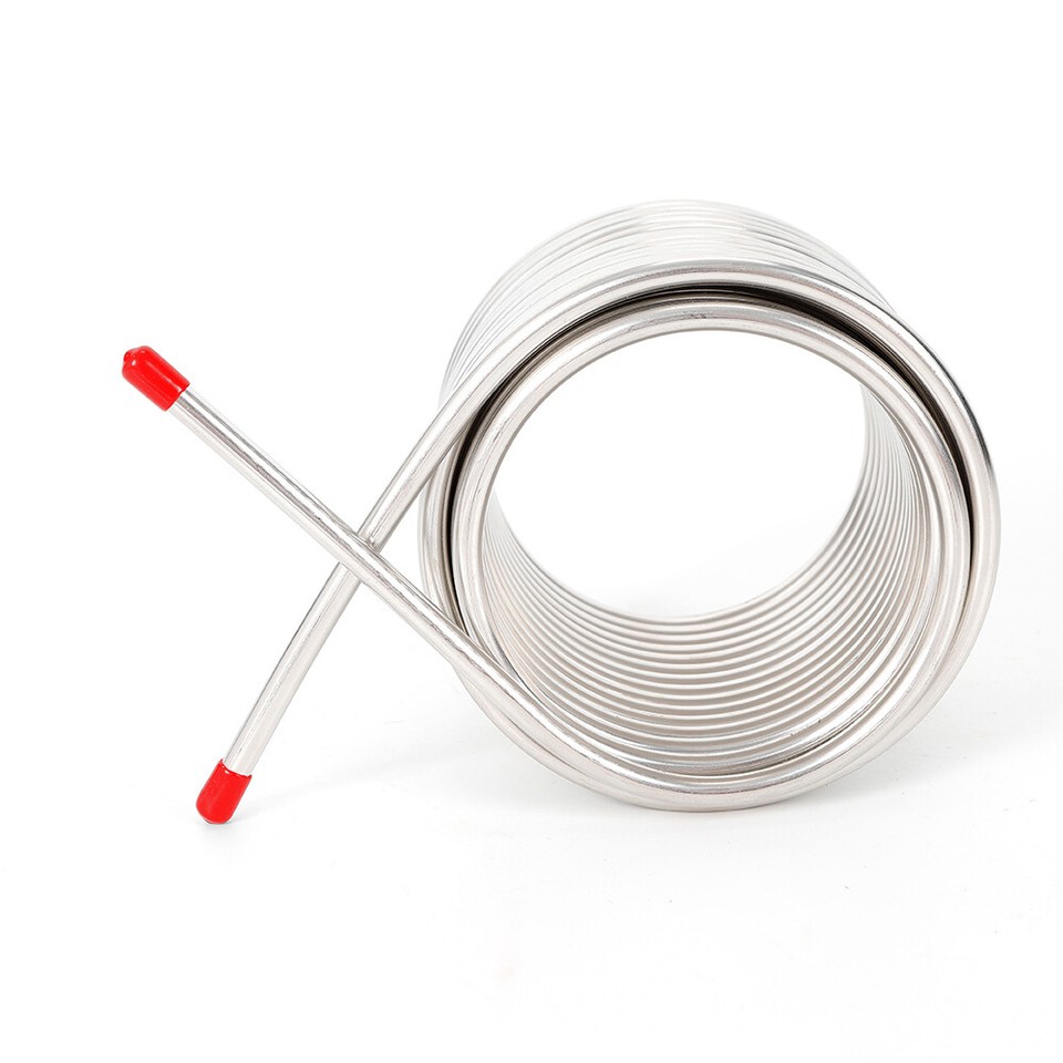 50' Stainless Steel Wort Chiller Coil Homebrew Immersion Chiller ...