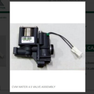 CVM WATER 4.5 VALVE ASSEMBLY # 19-0463/01-SP | eBay