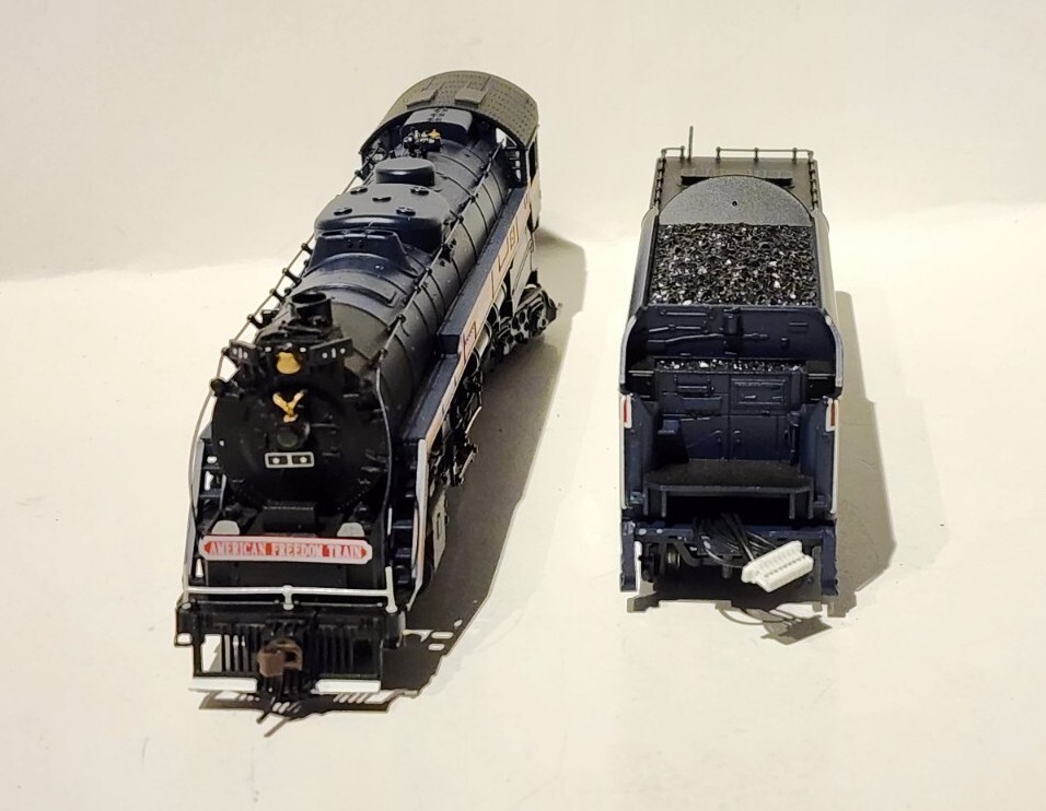 Precision Craft Models HO T1 4-8-4 Steam Locomotive American Freedom #1 ...