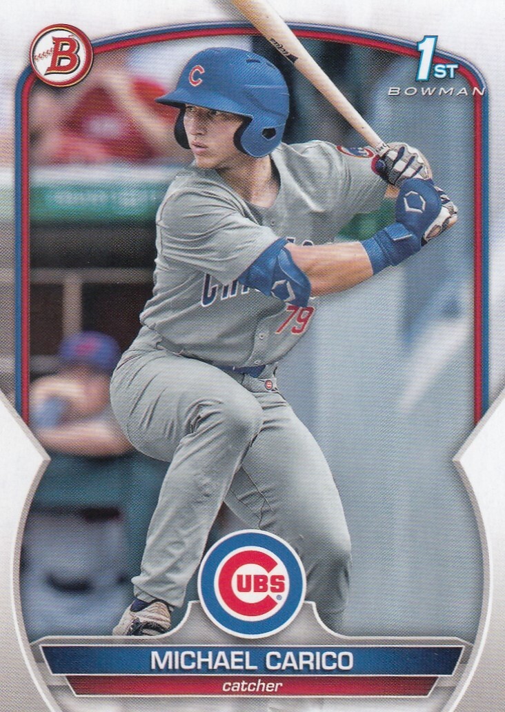 MICHAEL CARICO BOWMAN DRAFT 1ST ROOKIE CARD RC CUBS #BDC-170 2023 23 | eBay