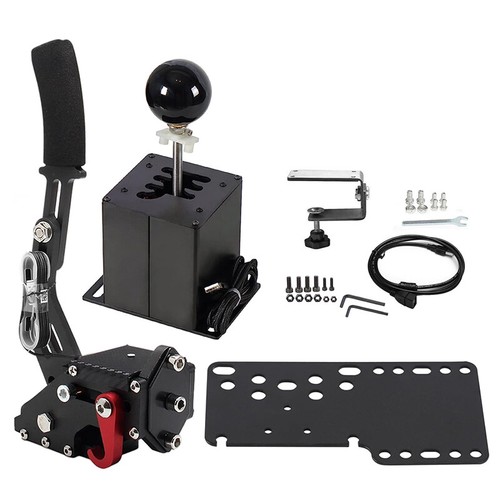 PC USB Simulator Shifter 64 Bit 6+R Handbrake For G29 G27 G25 G920 ...