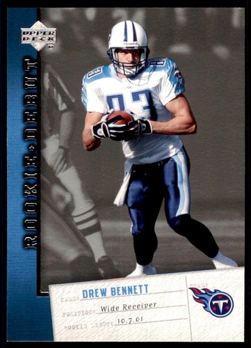 2006 Upper Deck Rookie Debut Drew Bennett Tennessee Titans #95 | eBay
