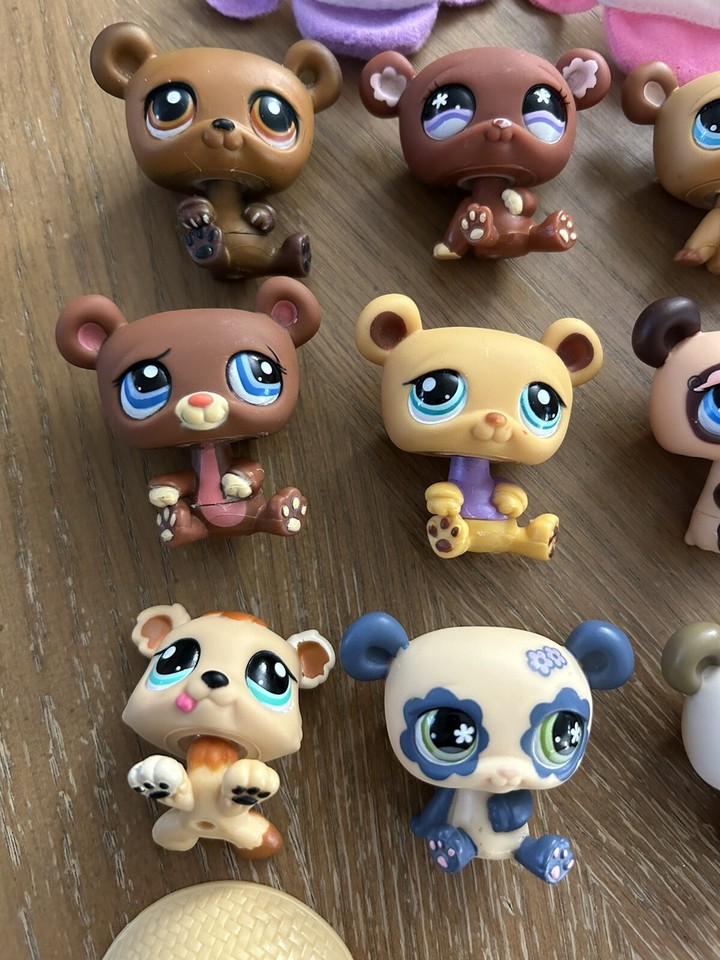Littlest Pet Shop LPS Authentic Panda Bear Lot #395 #671 #814 #1001 ...