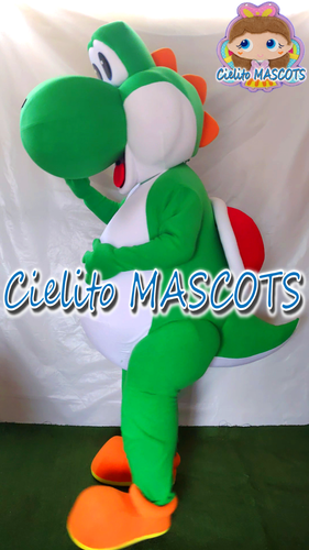 Buy Yoshi Mascot Yoshi Costume cosplay botarga halloween cartoon ...