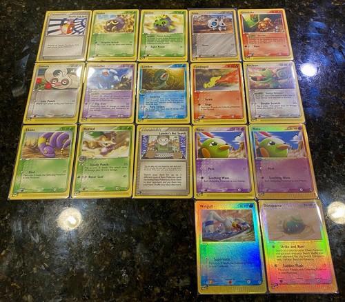 17 Card eReader LOT from EX Sandstorm Set w/ 3 Holo’s Mid Era Vintage ...