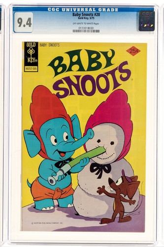 Baby Snoots #20 (Gold Key, 1975) CGC NM 9.4 Pagine Bianche OW | eBay