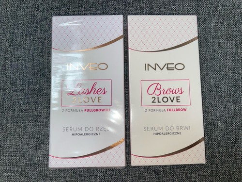 2x Inveo Serum Wimpernwachstum + Augenbrauen Serum Eyelash Eyebrows ...