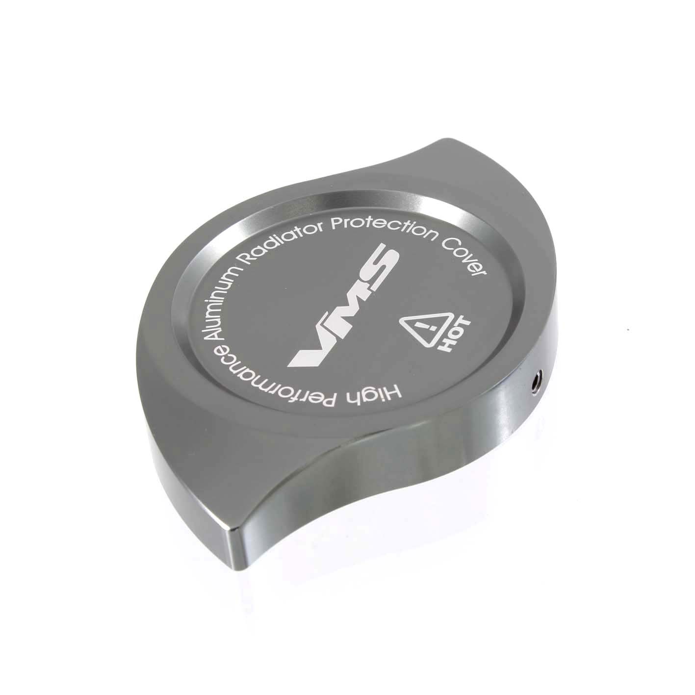 VMS GUN METAL ANODIZED BILLET ALUMINUM RADIATOR CAP COVER CNC MACHINED ...