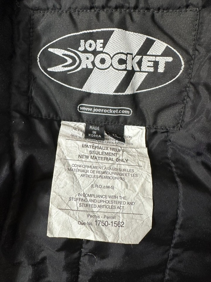 Joe Rocket Ballistic Series Size L Unisex Armored Motorcycle Jacket ...