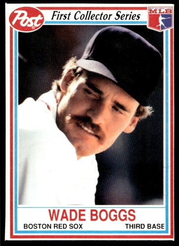 1990 Post Cereal 17 Wade Boggs Boston Red Sox Baseball Card | eBay