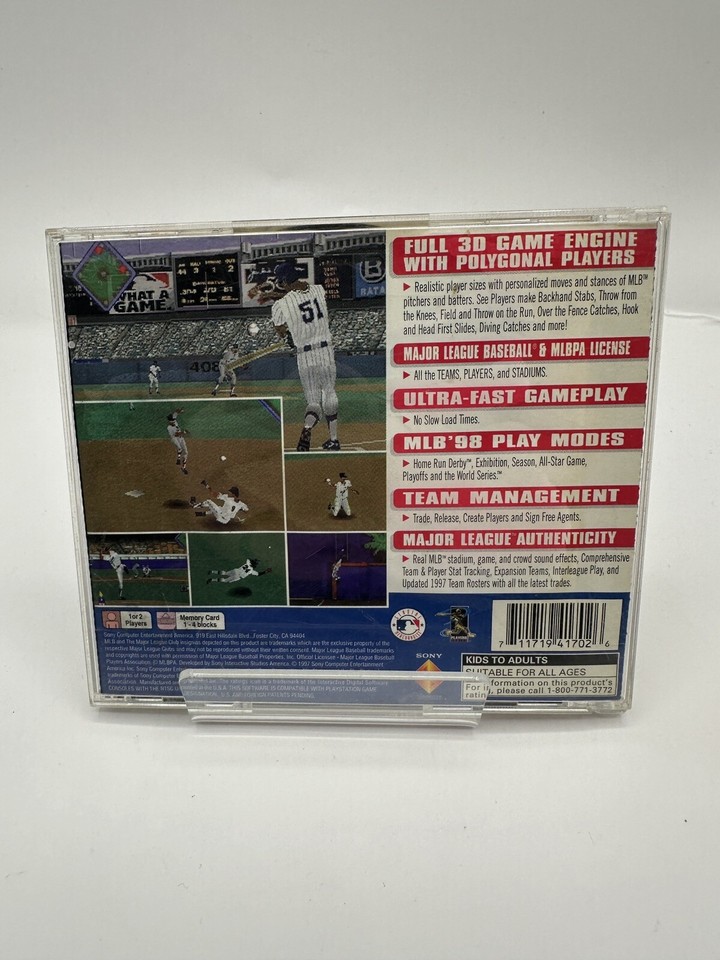 MLB '99 (Playstation, 1998) - Video Game 711719423324 | eBay