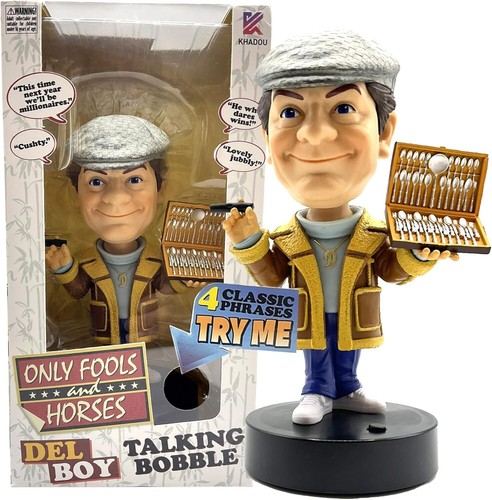 Only Fools and Horses Del Boy Talking Bobblehead Figures Collectibles ...