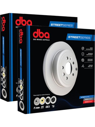 2 x DBA Standard En-Shield Coated Disc Brake Rotor 304.7mm DBA2239E ...