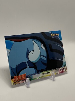 DONPHAN #11 TOPPS BLACK Logo The First Movie POKEMON CARD MINT Sharp ...