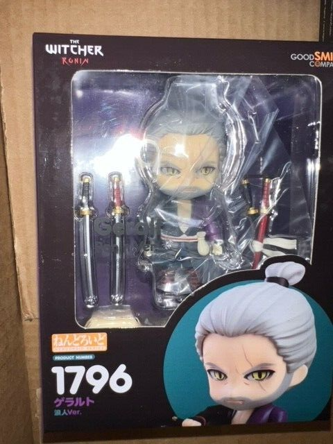 The Witcher Geralt Ronin Nendoroid Figure #176! New in box | eBay