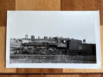 Soo Line Railroad Steam Engine Locomotive 950 Vintage Photo | eBay